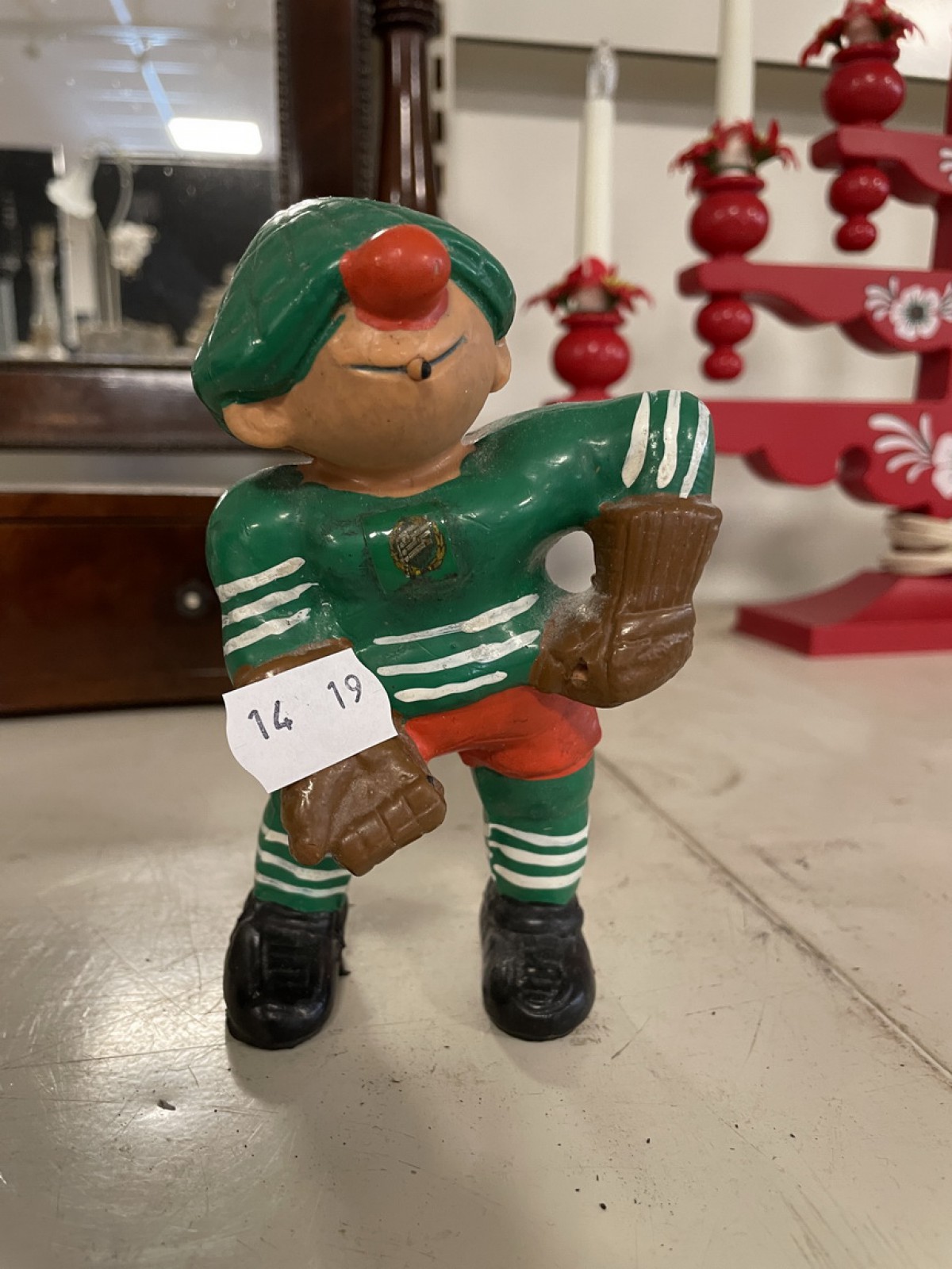 Figurin Tuffa Viktor, Hammarby | Auktion.se